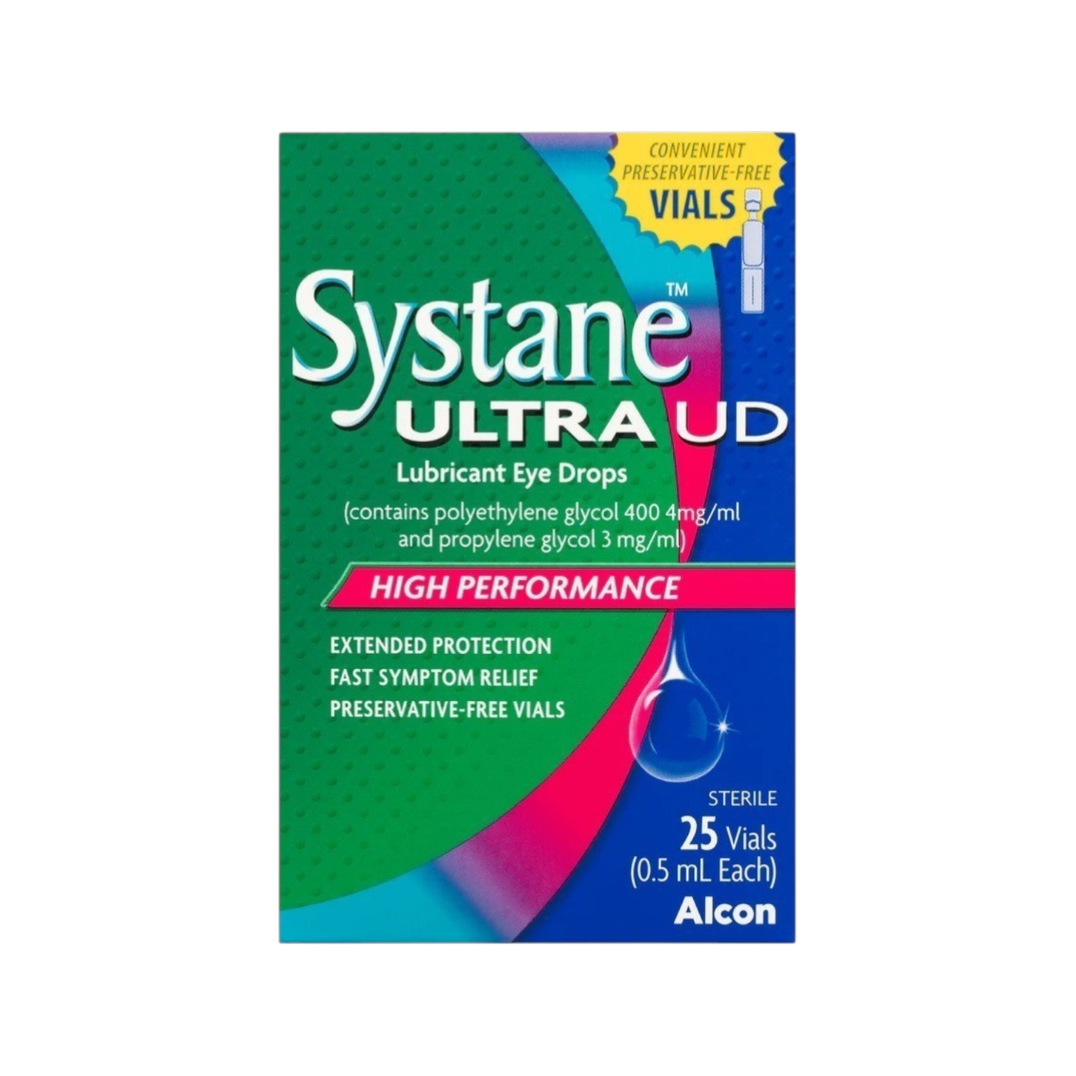Systane Ultra Lubricating Eye Drops – 25 × 0.5ml Vials - Ezyvision.co.nz